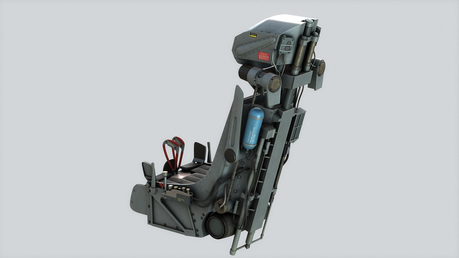3dsmax K-36 Ejection Seat