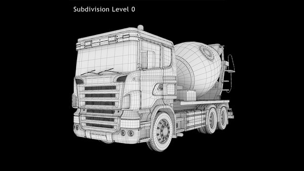 3d model heavy construction machinery equipment