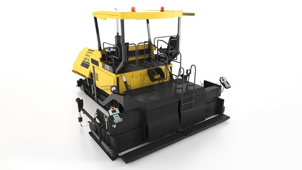 3d model heavy construction machinery equipment