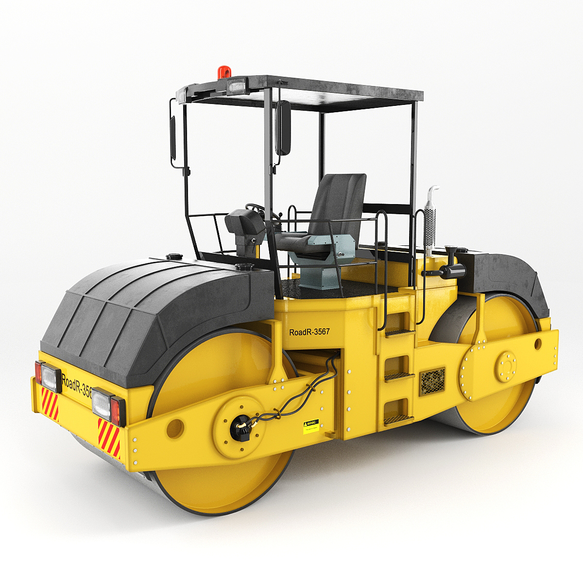 3d model heavy construction machinery equipment
