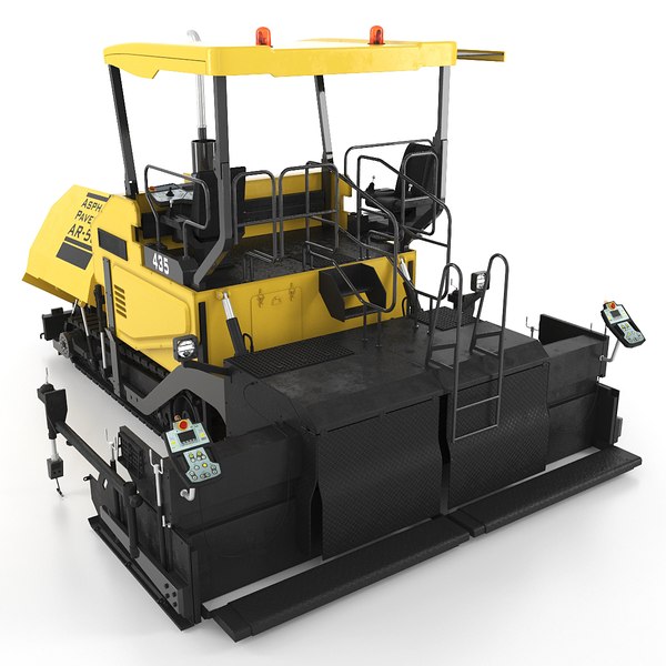 3d model heavy construction machinery equipment