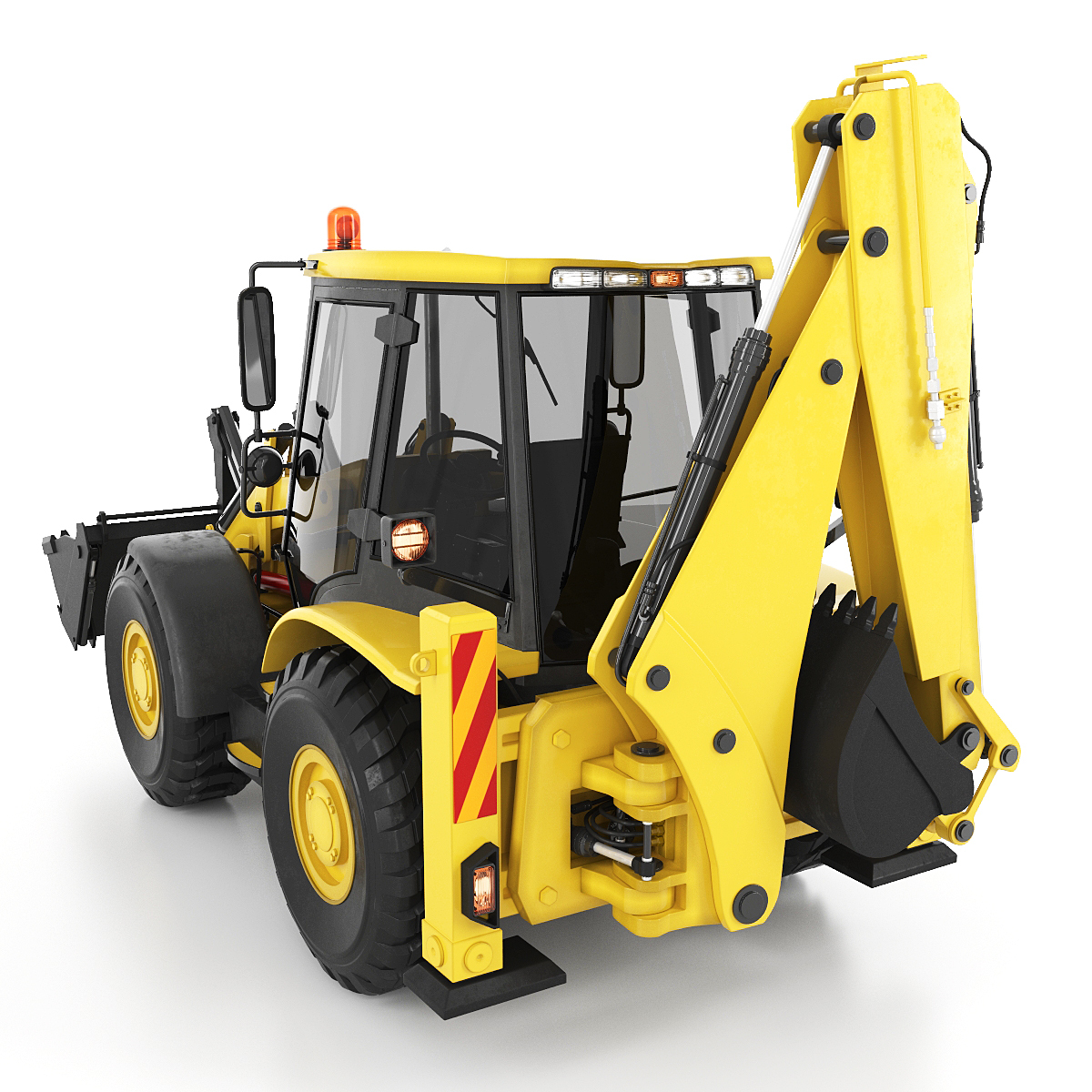 3d model heavy construction machinery equipment