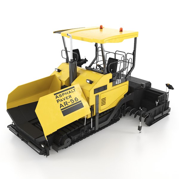 3d model heavy construction machinery equipment