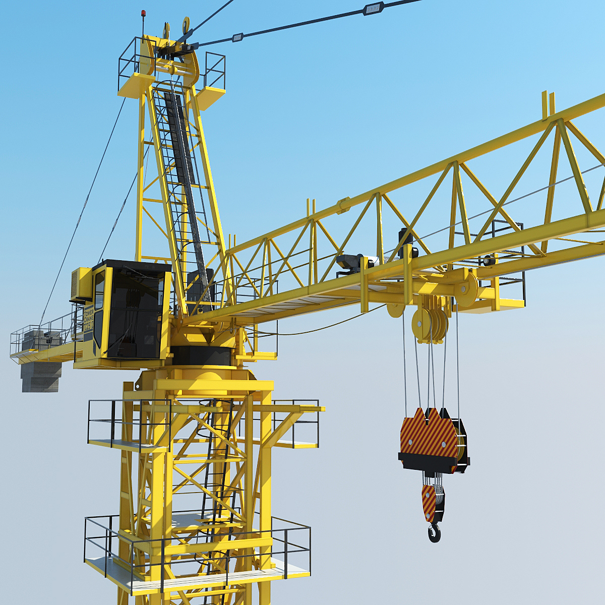 3d model heavy construction machinery equipment