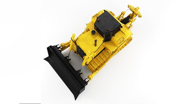 3d model heavy construction machinery equipment