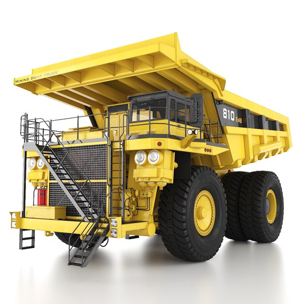 3d model heavy construction machinery equipment