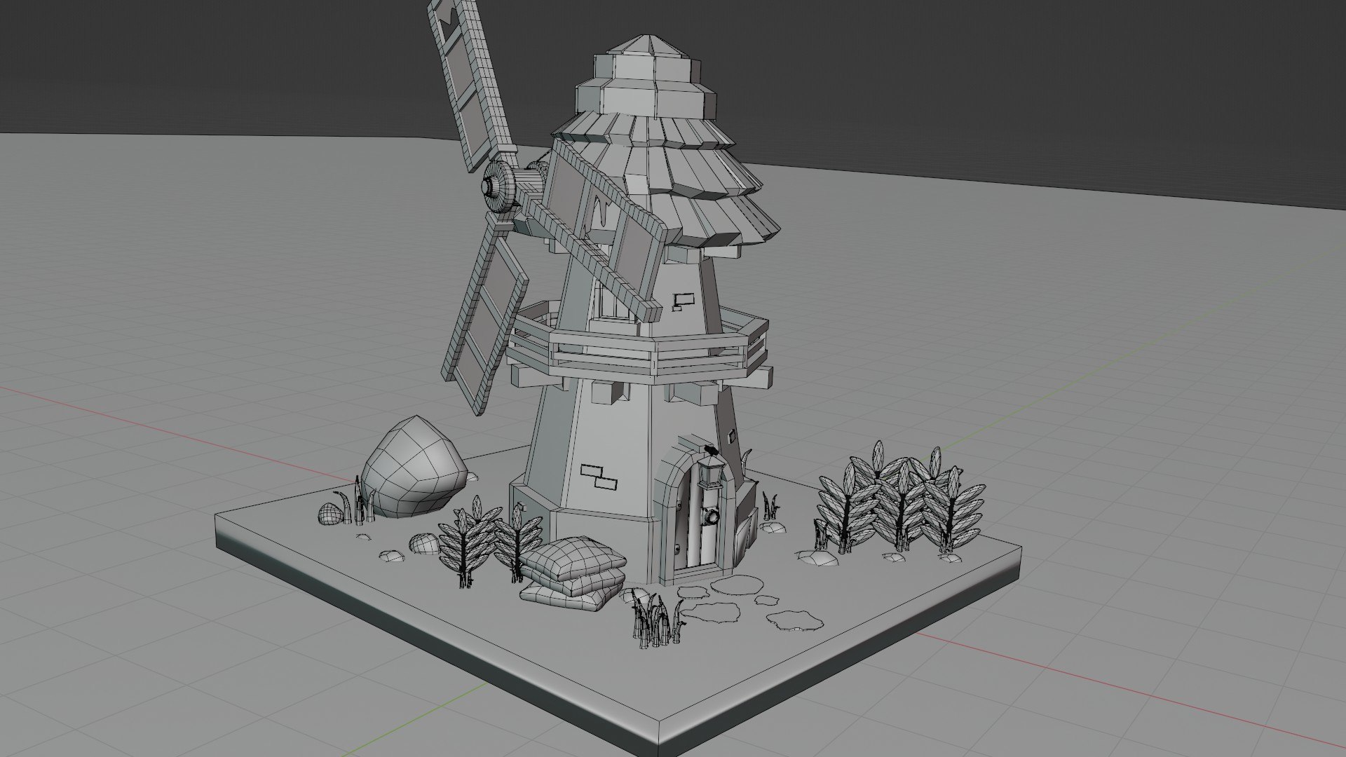 3D Windmill - TurboSquid 2094396