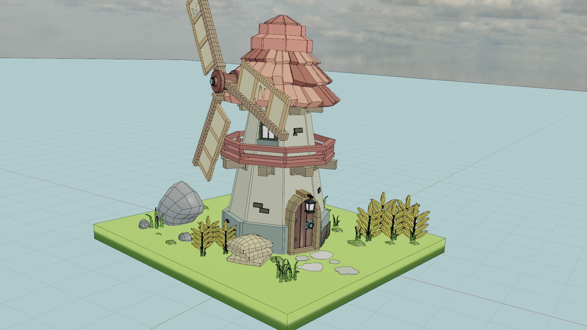3D Windmill - TurboSquid 2094396
