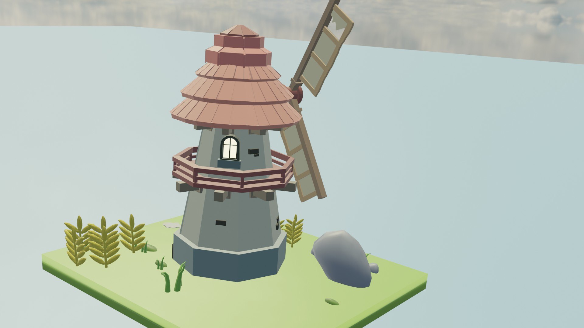3D Windmill - TurboSquid 2094396