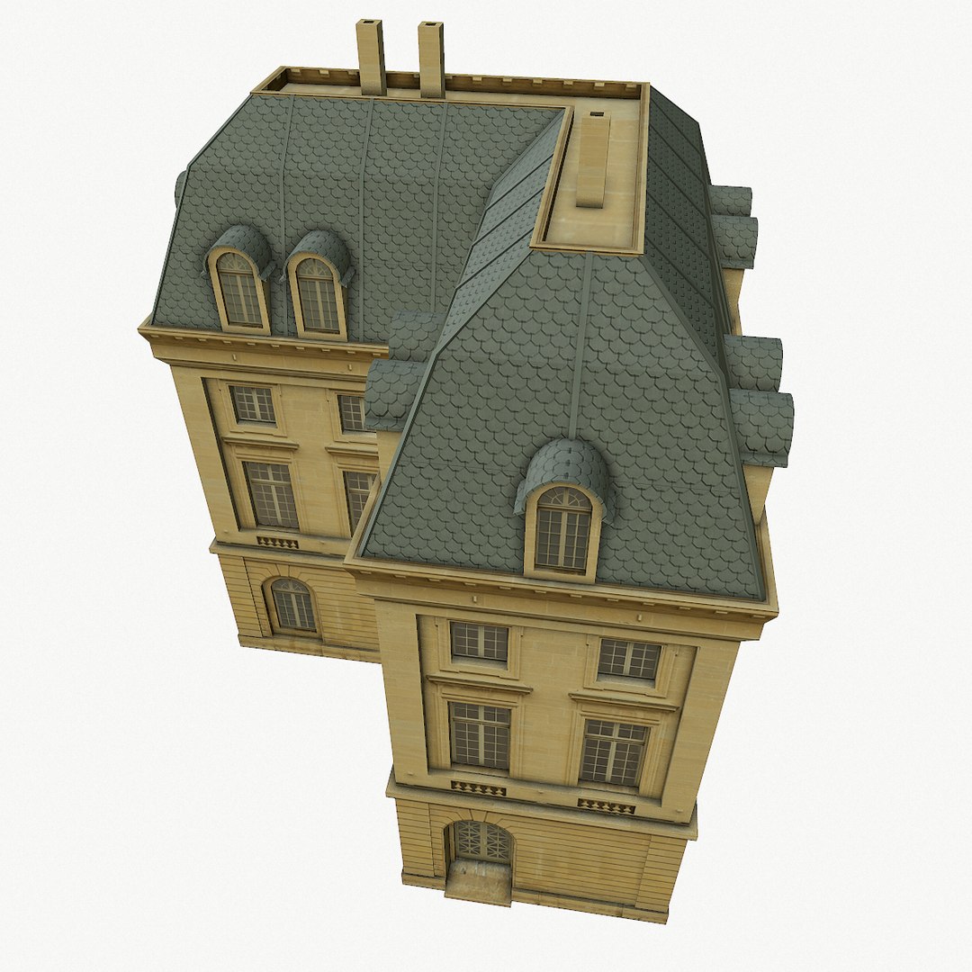 3D Classical Building Model - TurboSquid 1337921