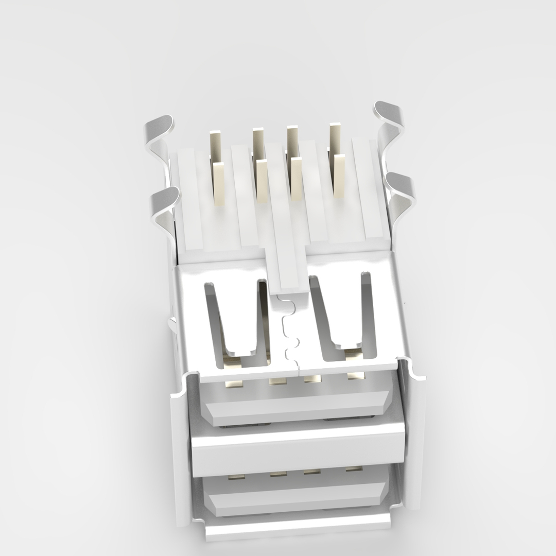 3d usb receptcle stck