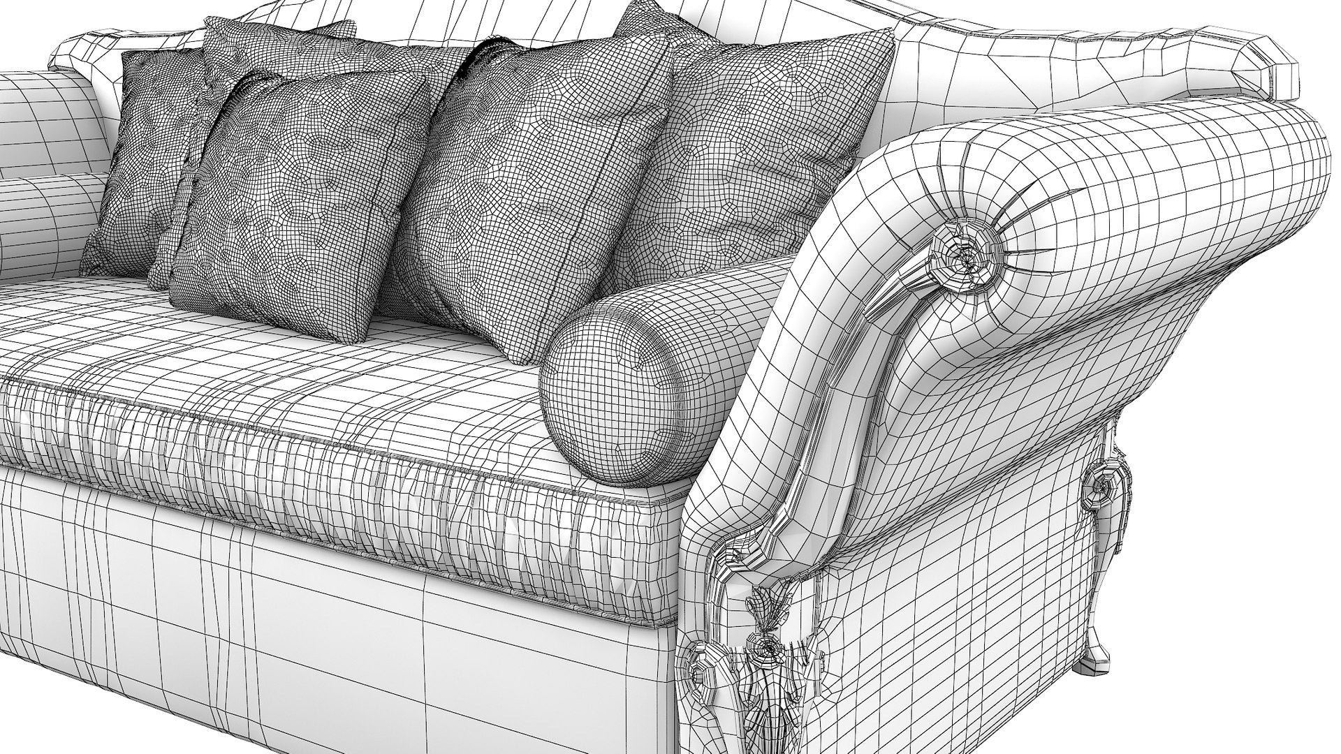 3D Model Savio Firmino 3446a Sofa - TurboSquid 1550220