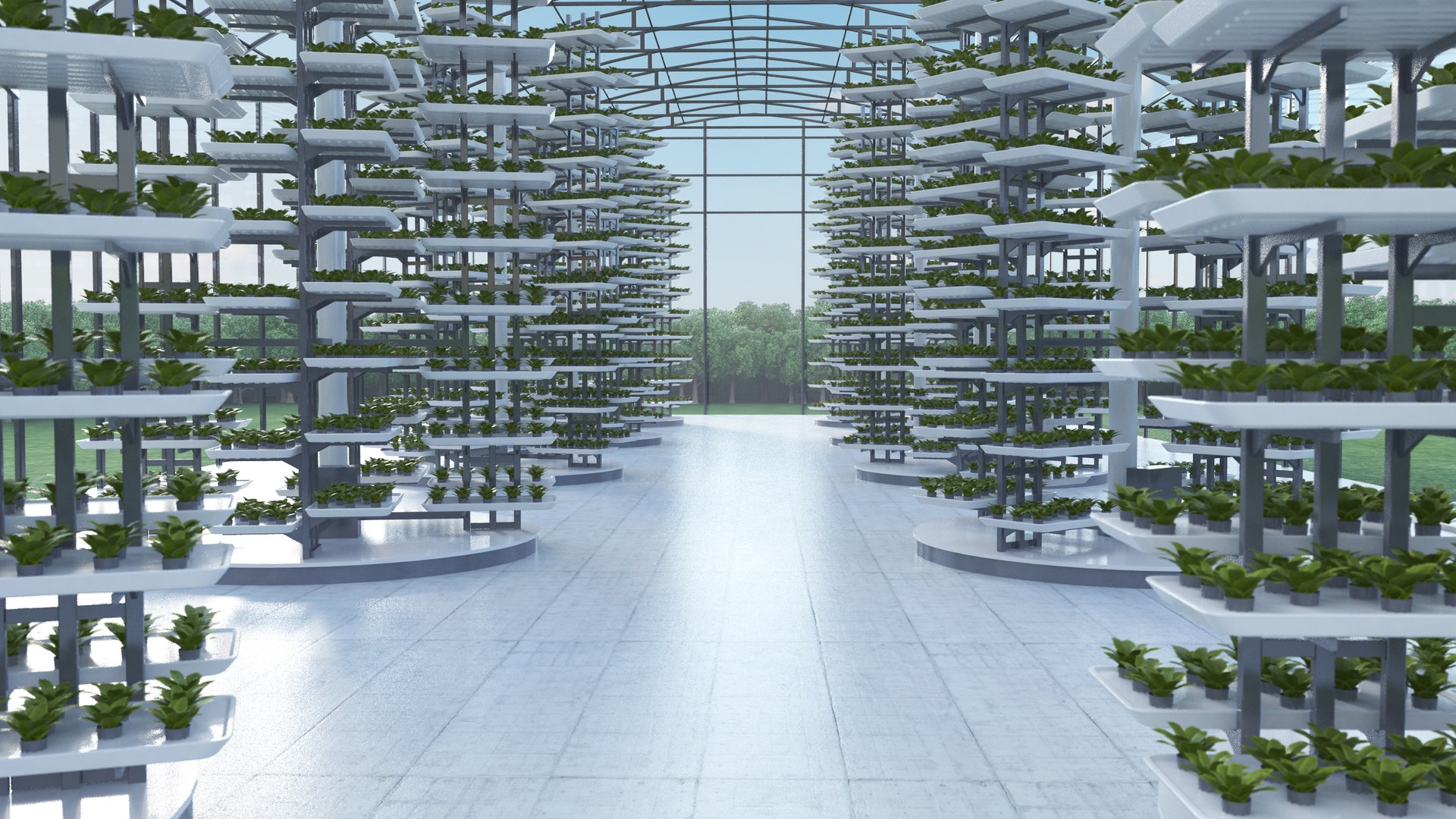 Hydroponics Vertical Farm 08 3D - TurboSquid 1883796