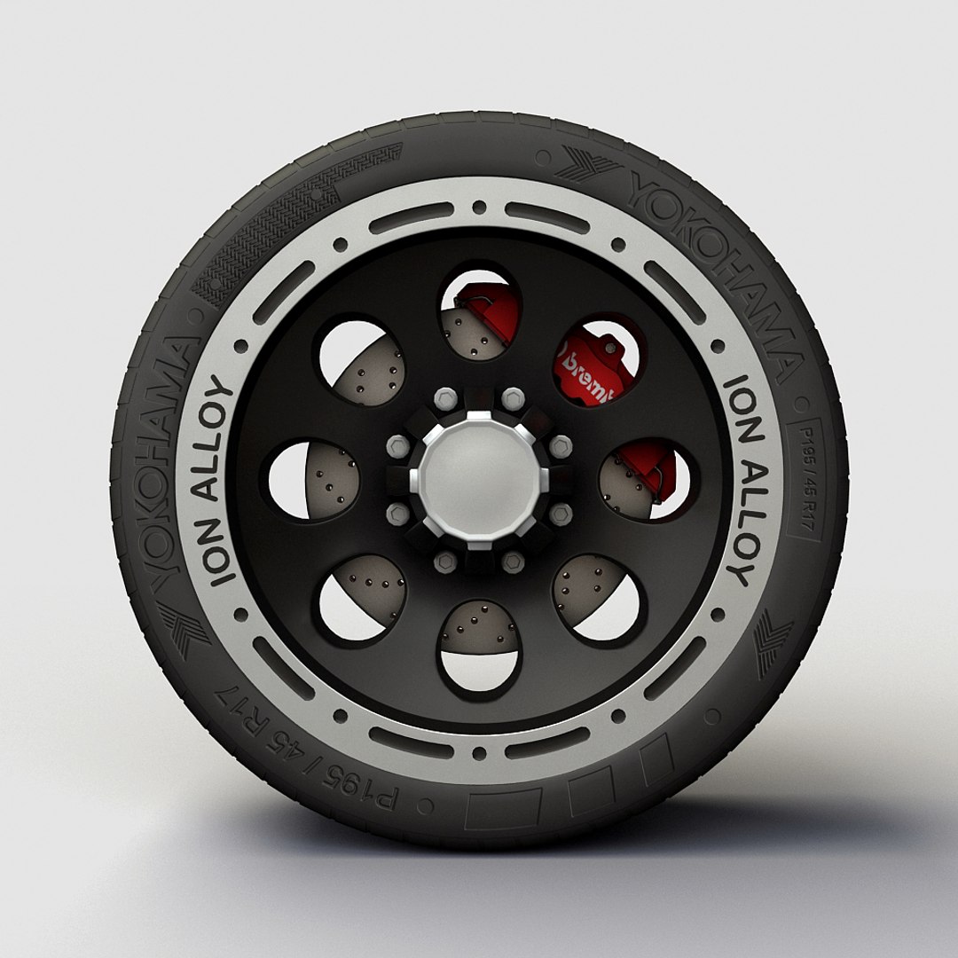 3d Model Alloy Ion 174 Rims