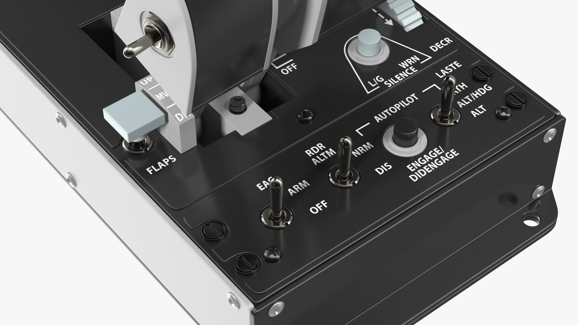 Dual Throttles Game Controller 3D model - TurboSquid 1731794