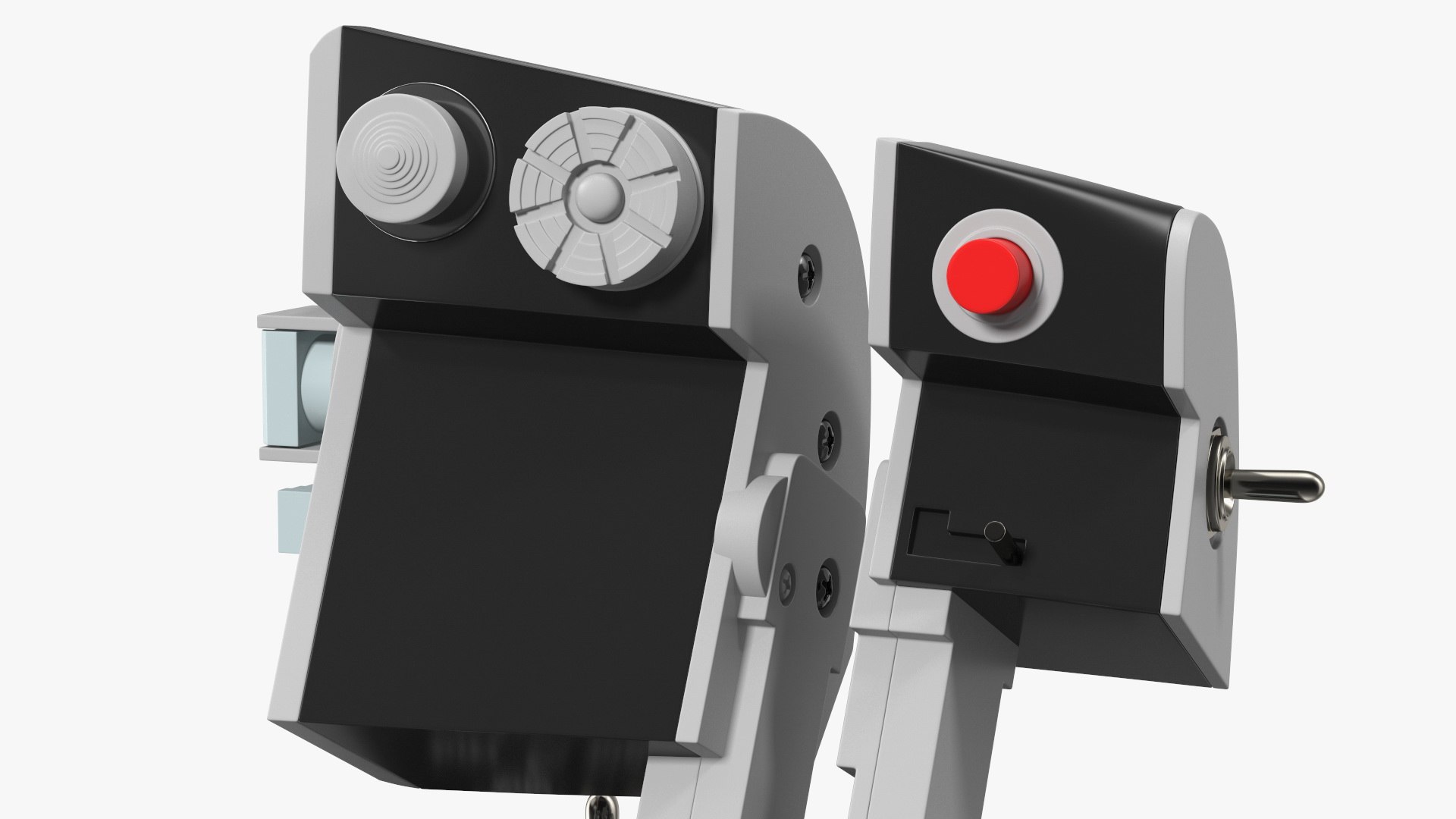 Dual Throttles Game Controller 3D model - TurboSquid 1731794