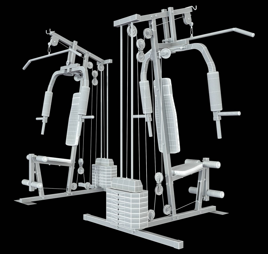 Bodybuilding Station 3D Model - TurboSquid 1467001