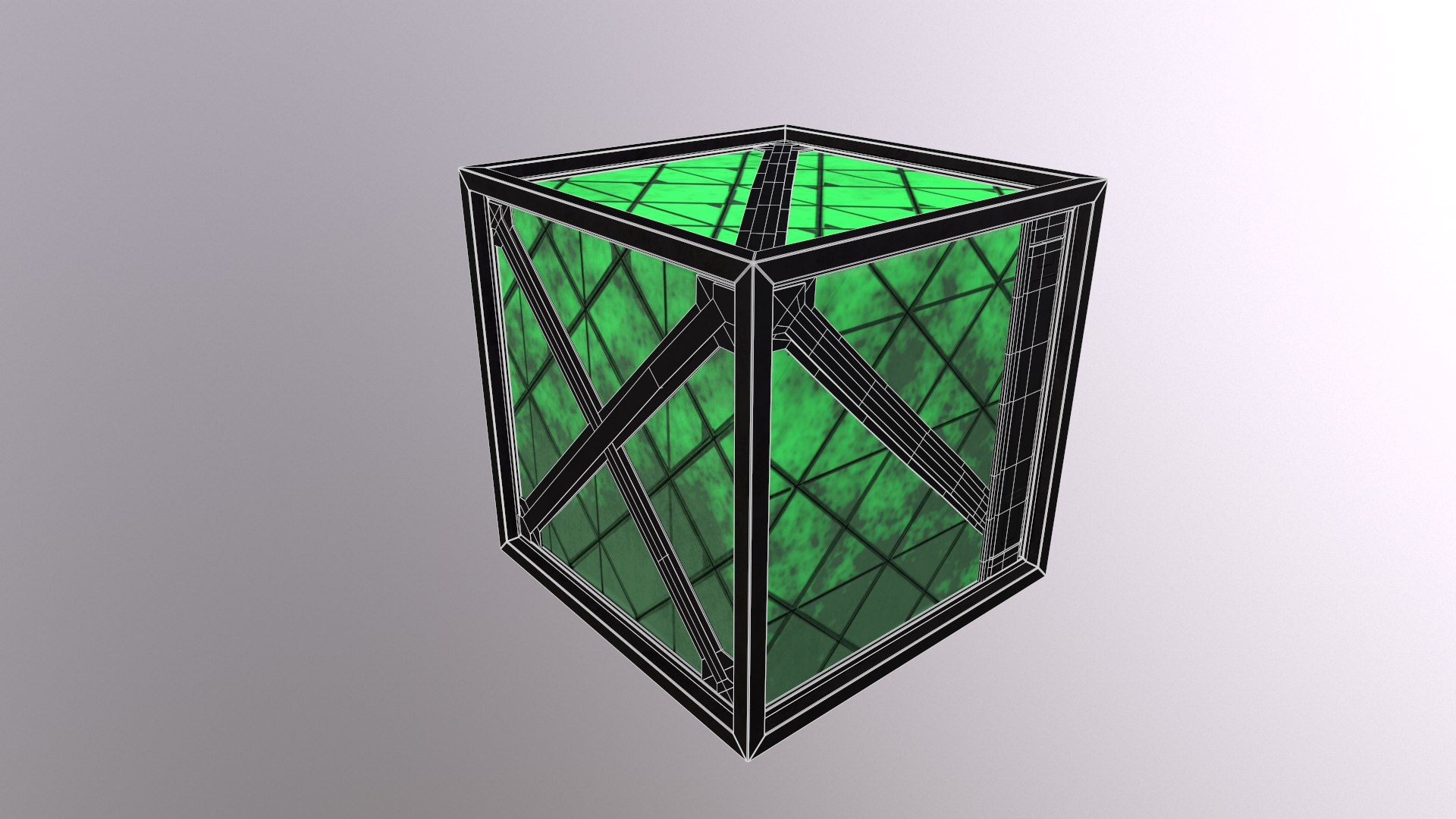 Box Valorant Green 3D Model - TurboSquid 2212838
