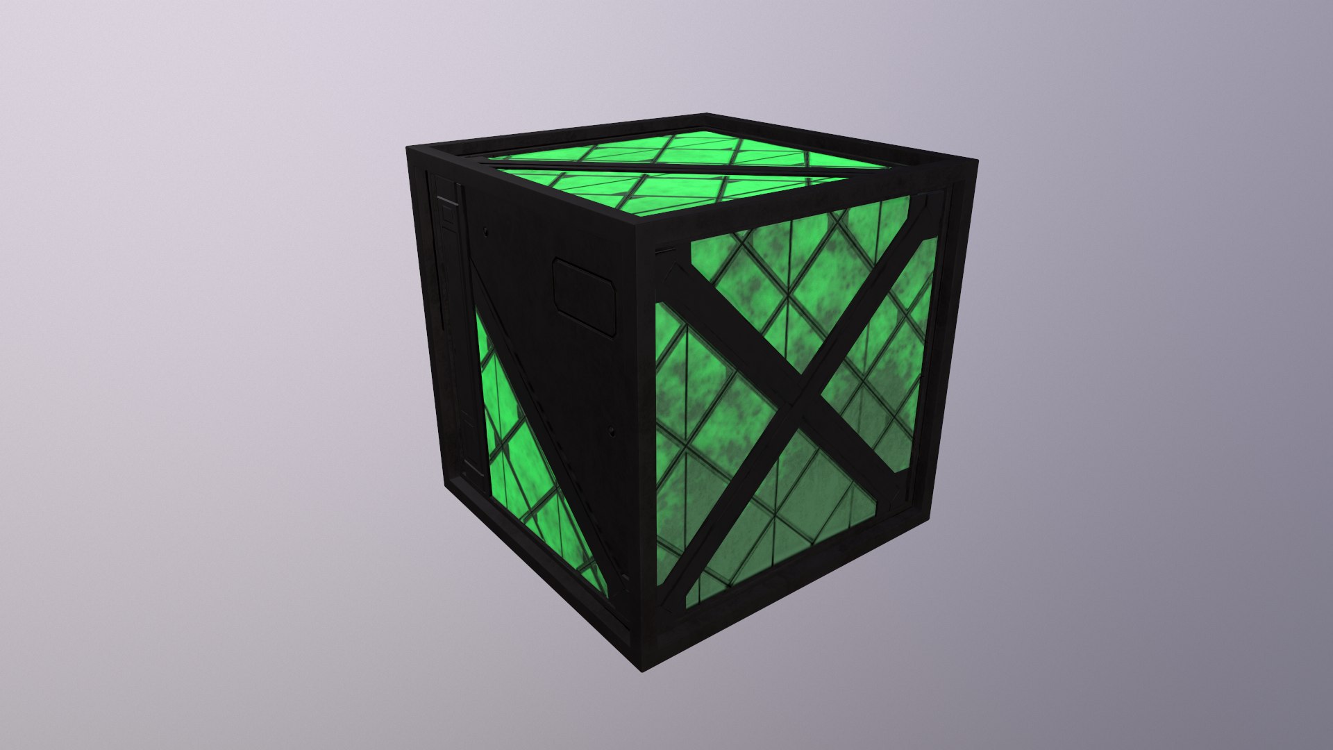 Box Valorant Green 3D Model - TurboSquid 2212838