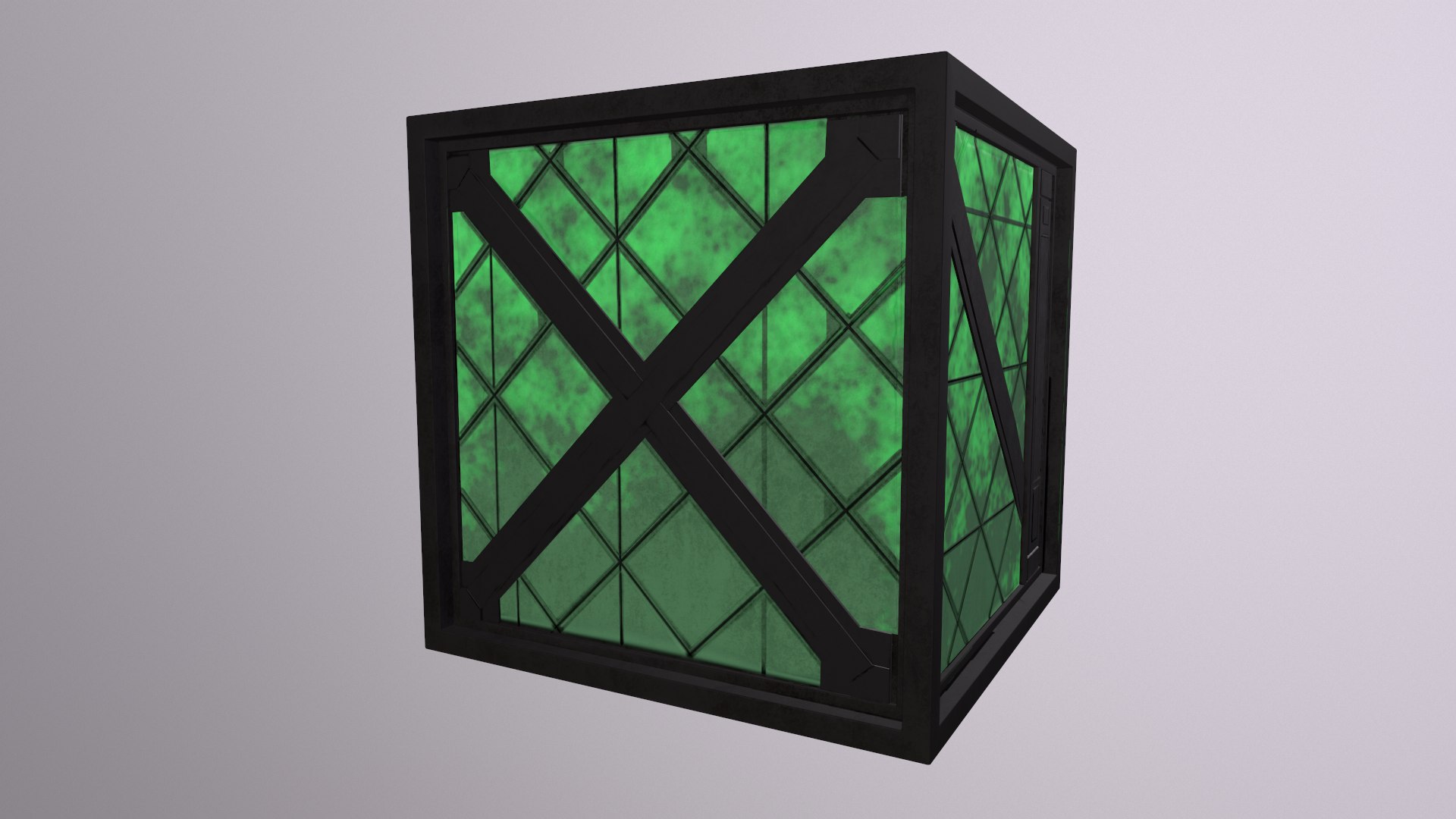 Box Valorant Green 3D Model - TurboSquid 2212838