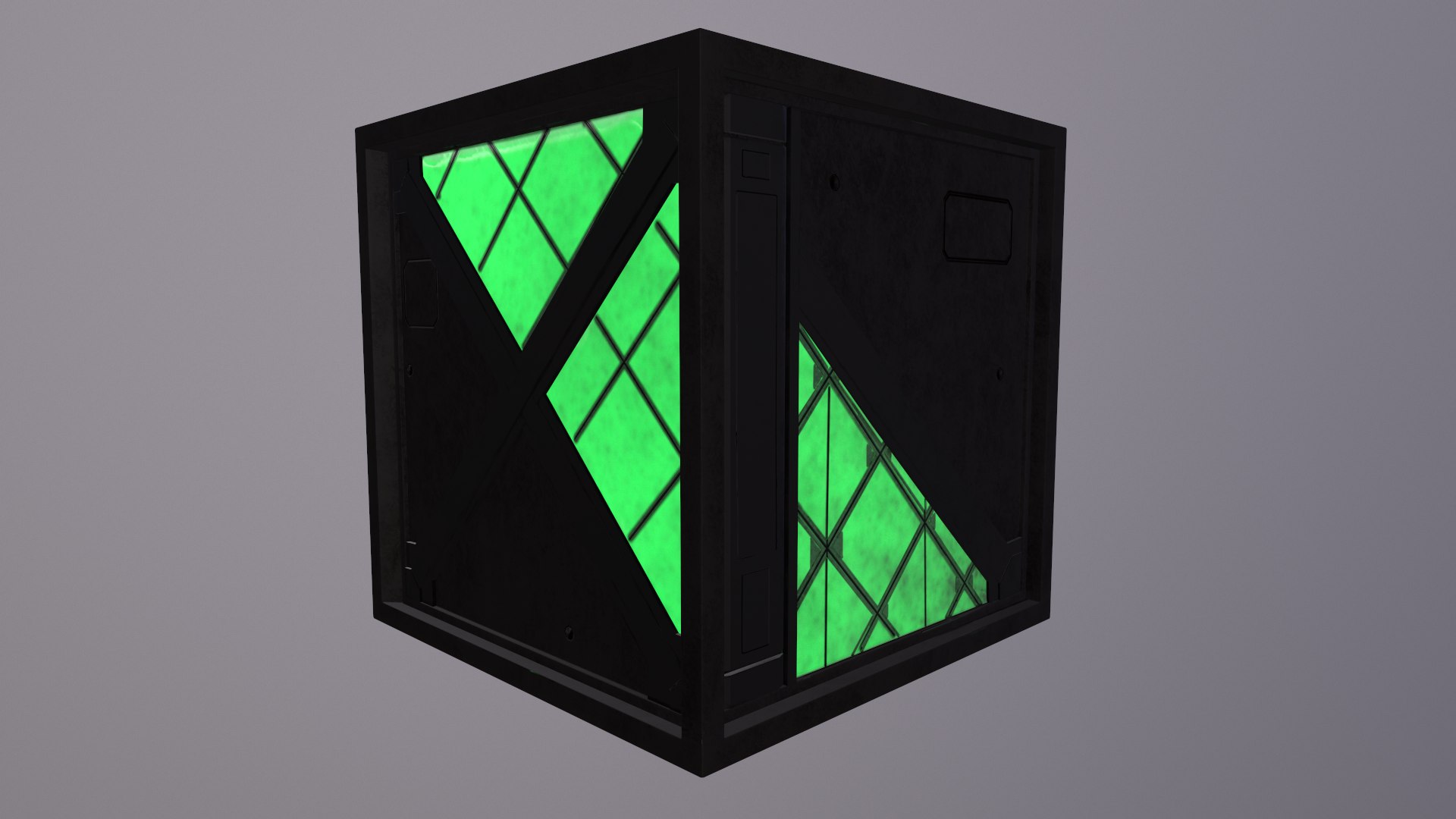 Box Valorant Green 3D Model - TurboSquid 2212838