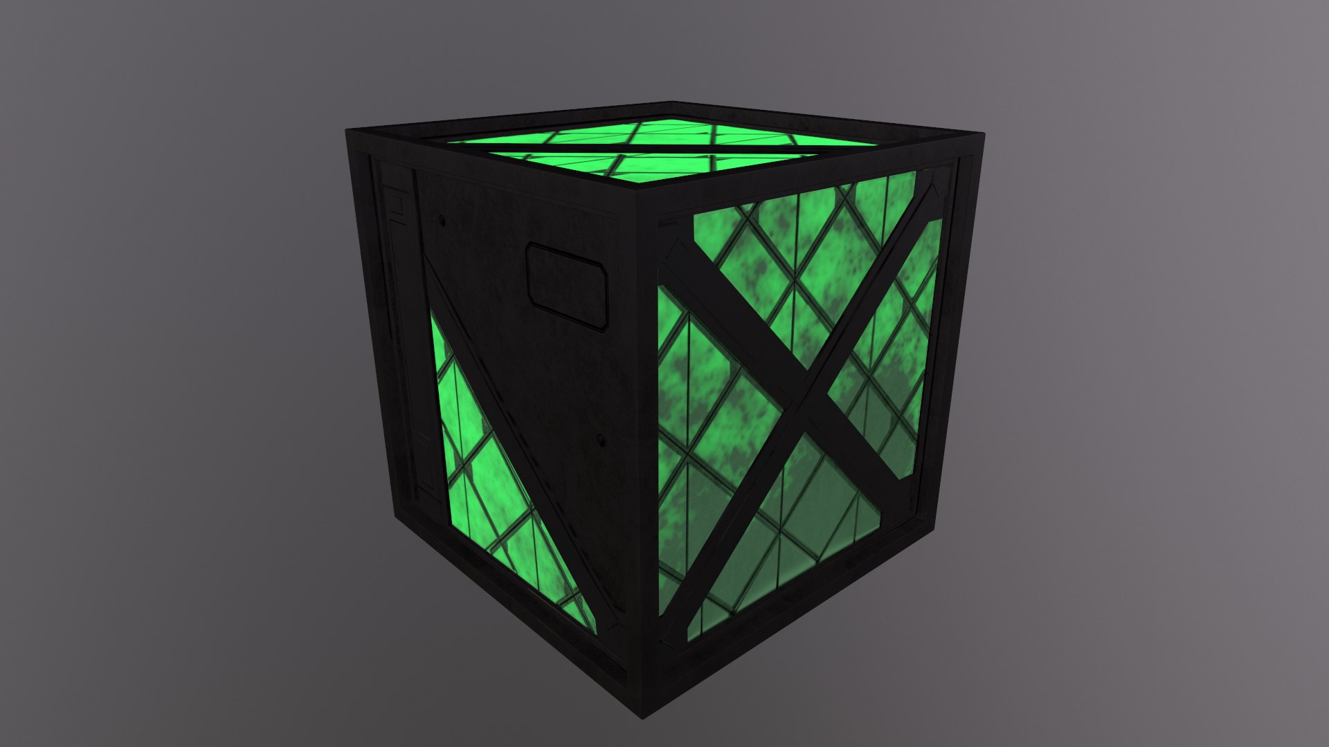 Box Valorant Green 3D Model - TurboSquid 2212838