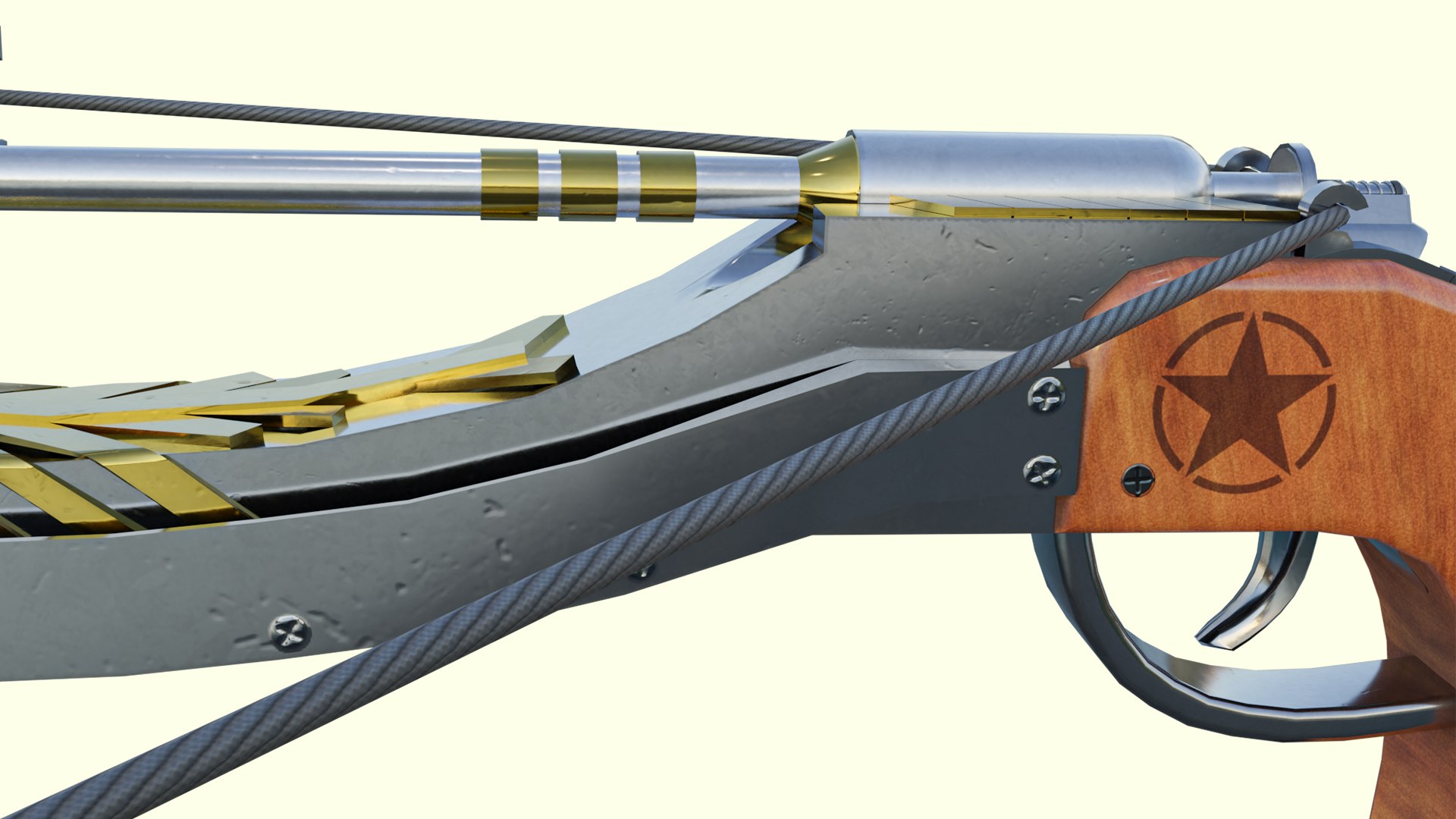 3D Crossbow Gun - Arrow Shooter Model - TurboSquid 1814158