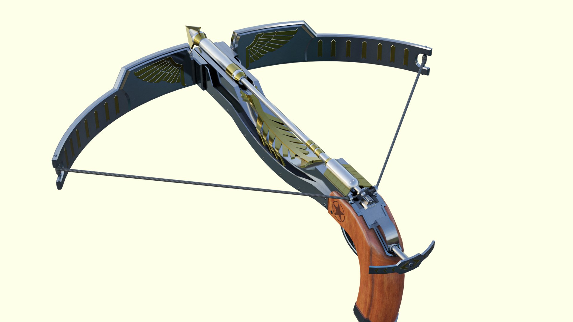 3D Crossbow Gun - Arrow Shooter Model - TurboSquid 1814158