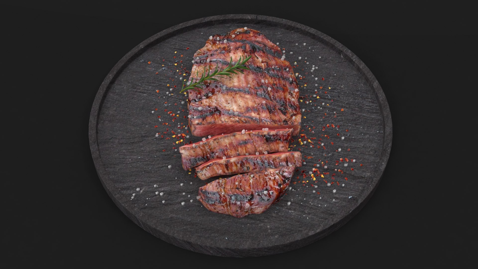 Steak 002 3D Model - TurboSquid 2133095