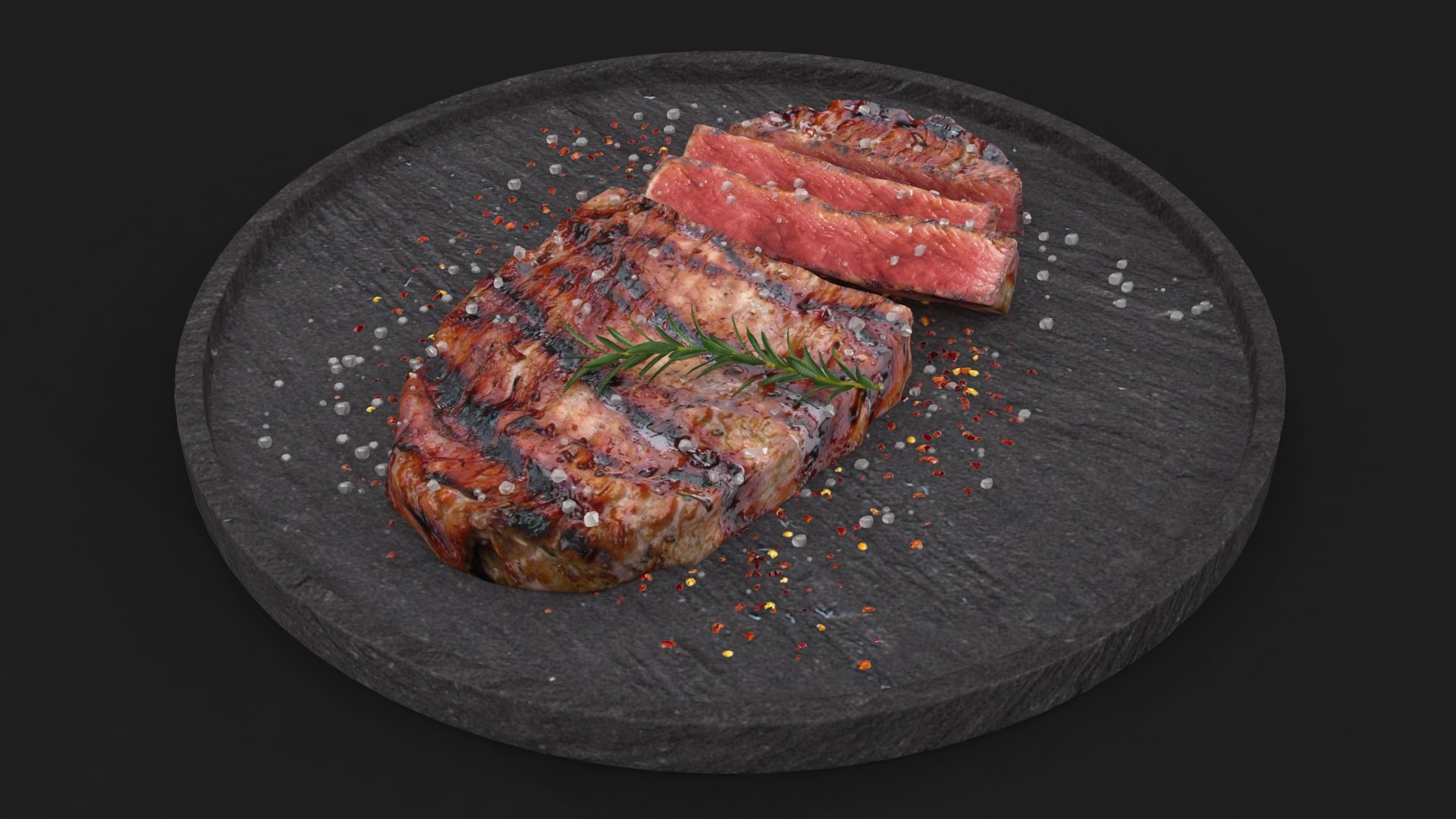 Steak 002 3D Model - TurboSquid 2133095