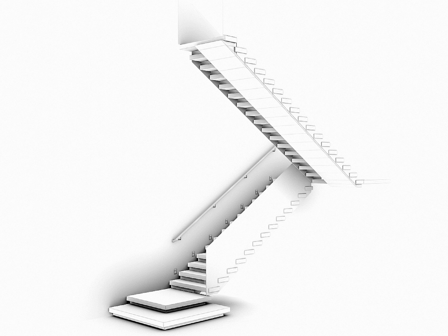3D Stairs 03 Model - TurboSquid 1651069