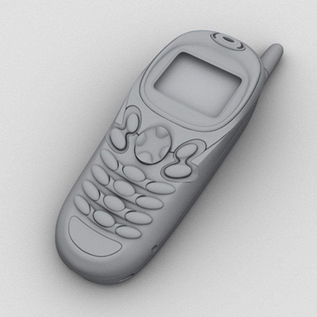 3d Model Of Kyocera Cell Phone