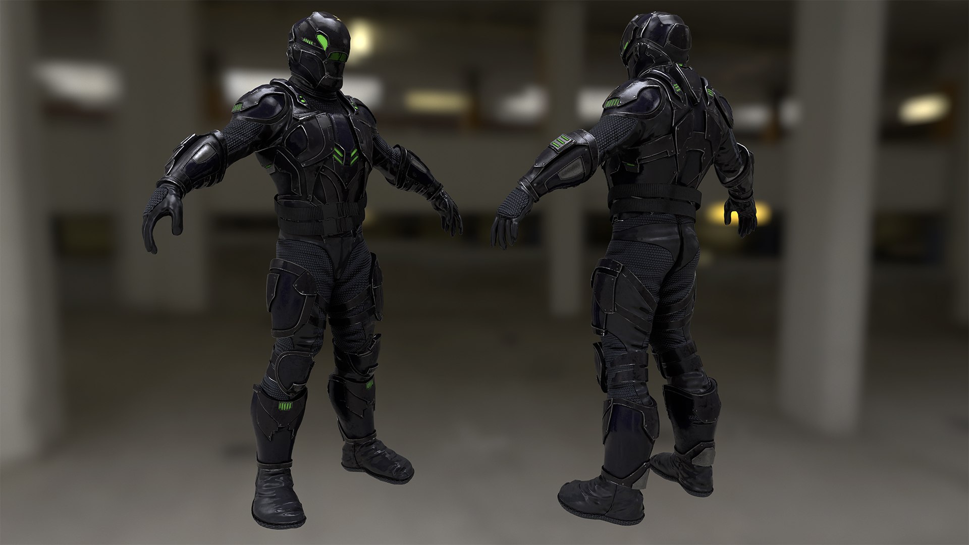 3D spy covert ops soldier character - TurboSquid 1693579