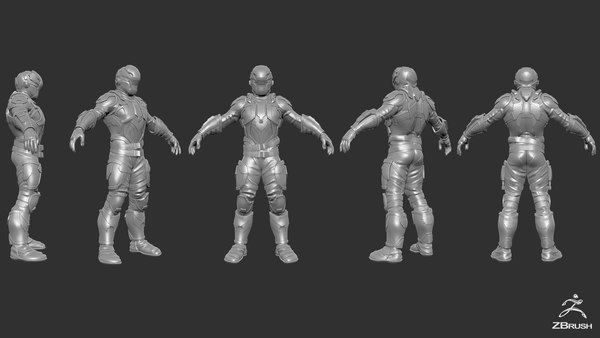 3D spy covert ops soldier character - TurboSquid 1693579