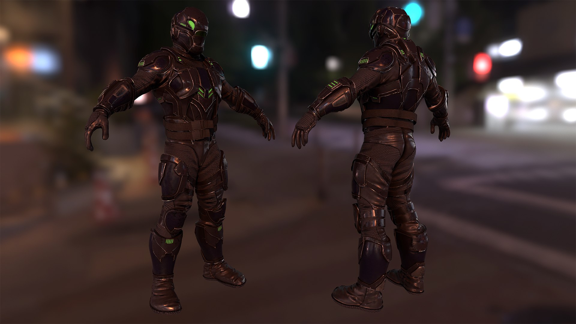 3D spy covert ops soldier character - TurboSquid 1693579