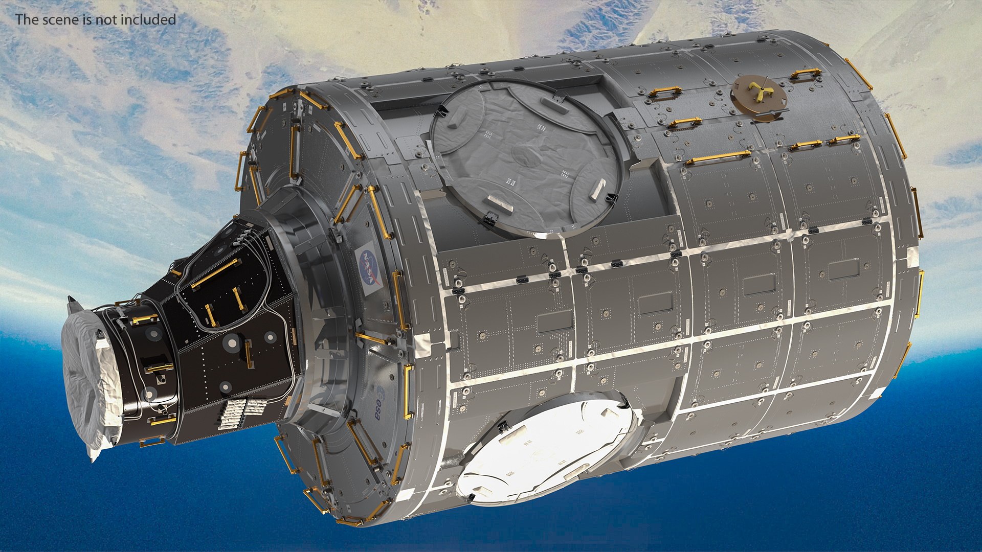 Iss Module Harmony Node 3D Model - TurboSquid 1513436