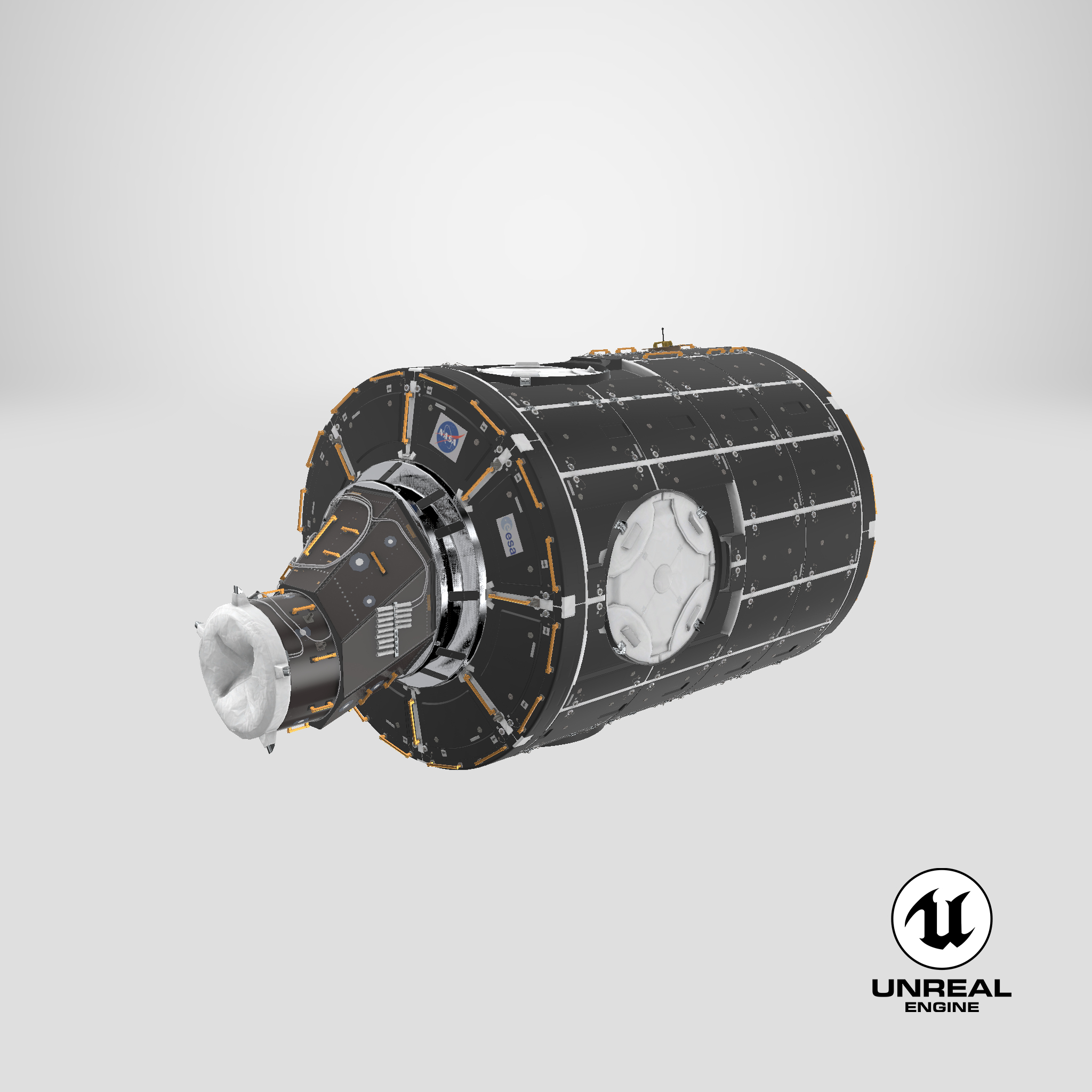 Iss module harmony node 3D model - TurboSquid 1513436