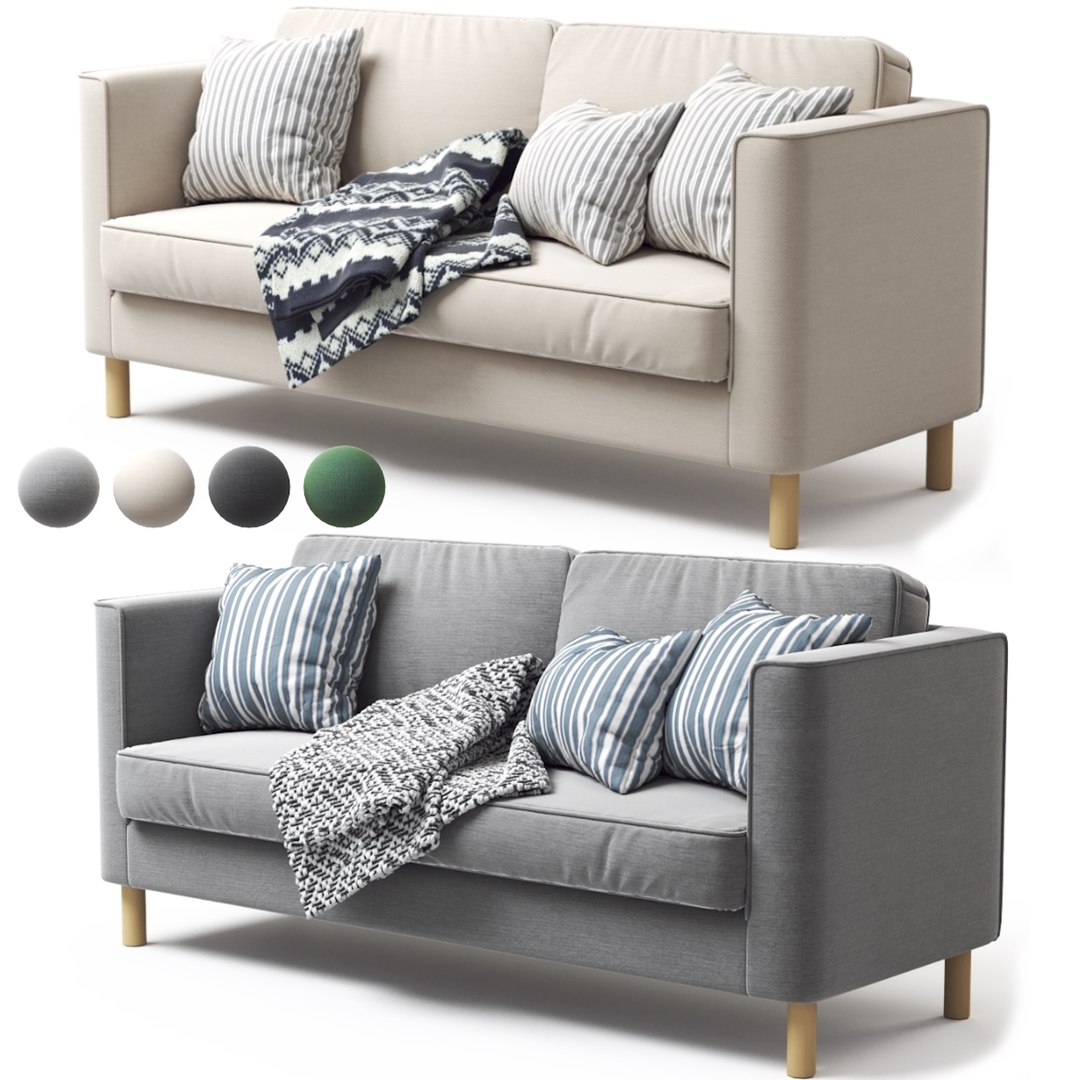 3D Model IKEA PARUP Sofa - TurboSquid 2169829