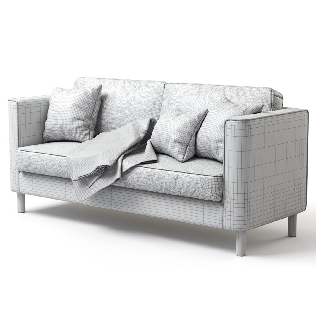3D Model IKEA PARUP Sofa - TurboSquid 2169829