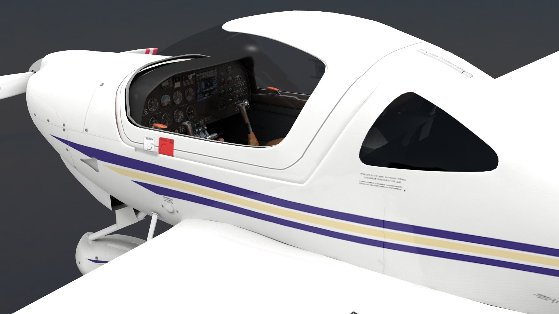 3d Plane Diamond Da20 C1 Model