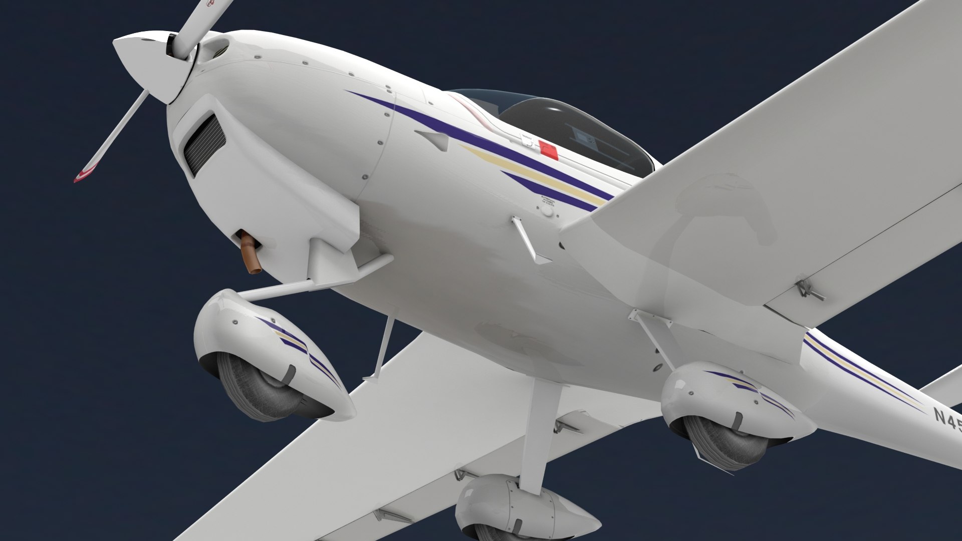 3d Plane Diamond Da20 C1 Model