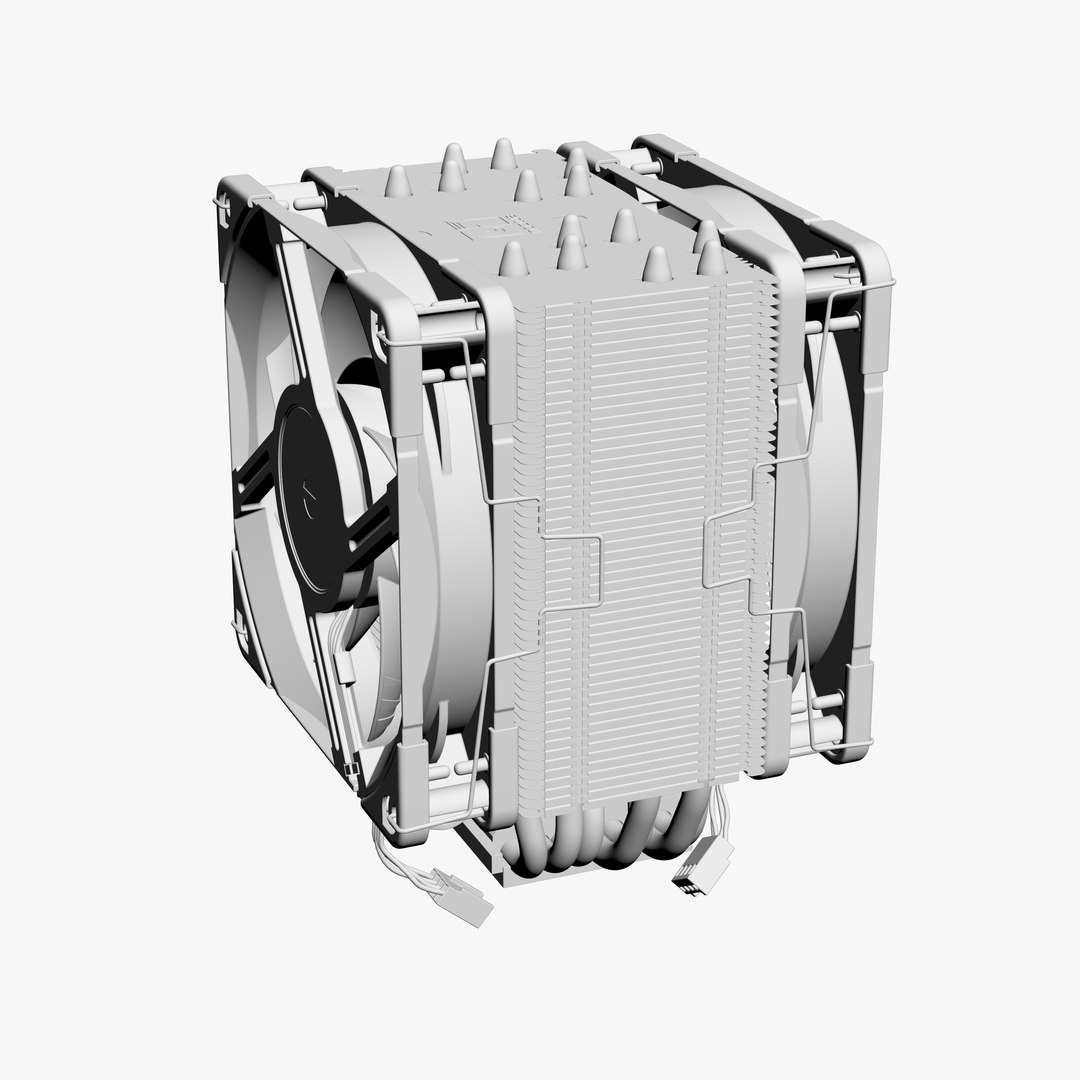 Noctua NH-U12A Model - TurboSquid 2120478