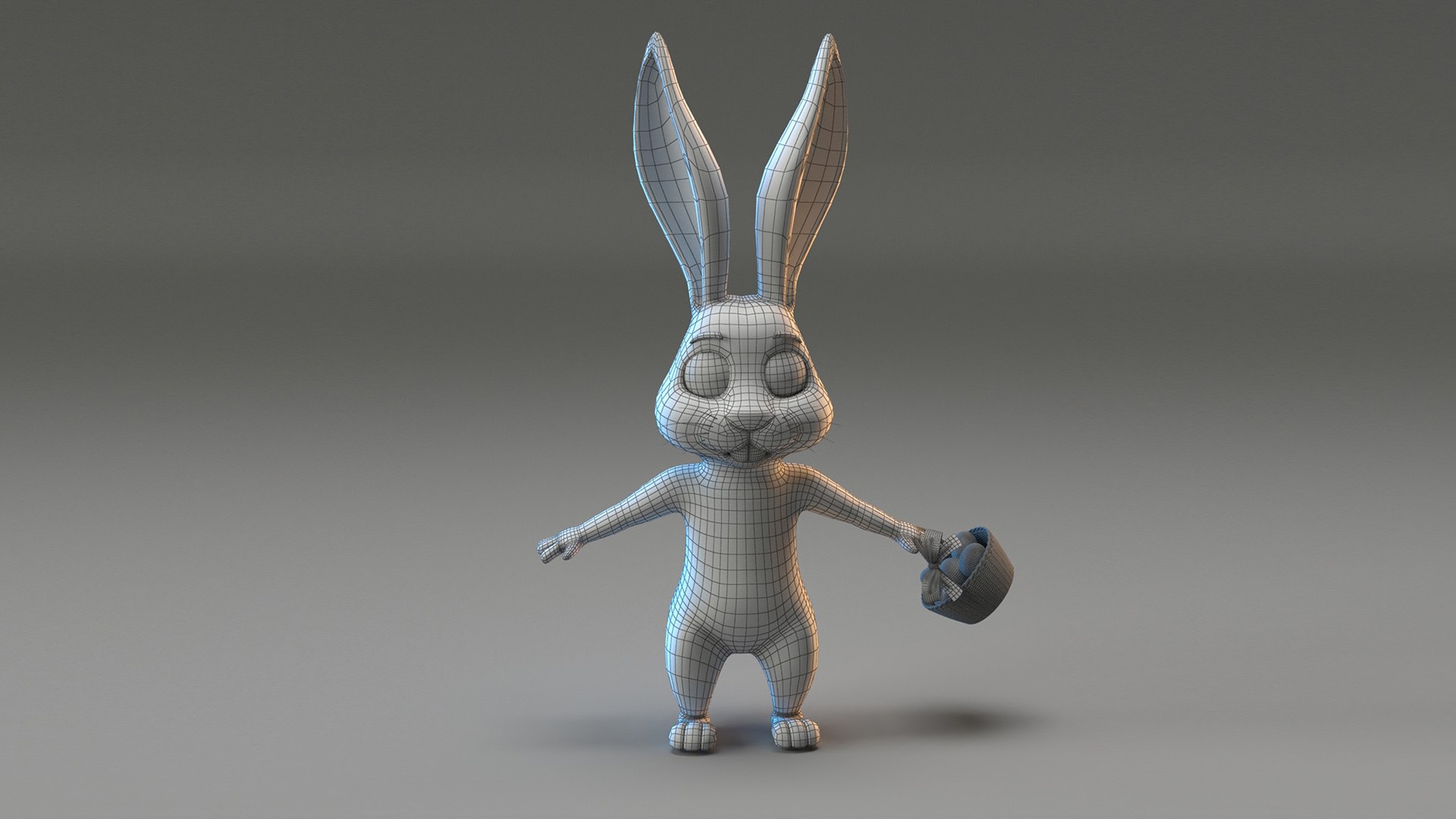 Easter Bunny 3D Model - TurboSquid 1713037