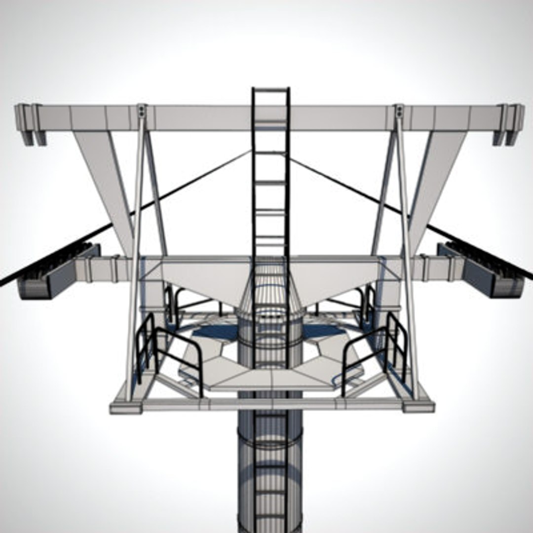 3d Cableway Cable Model