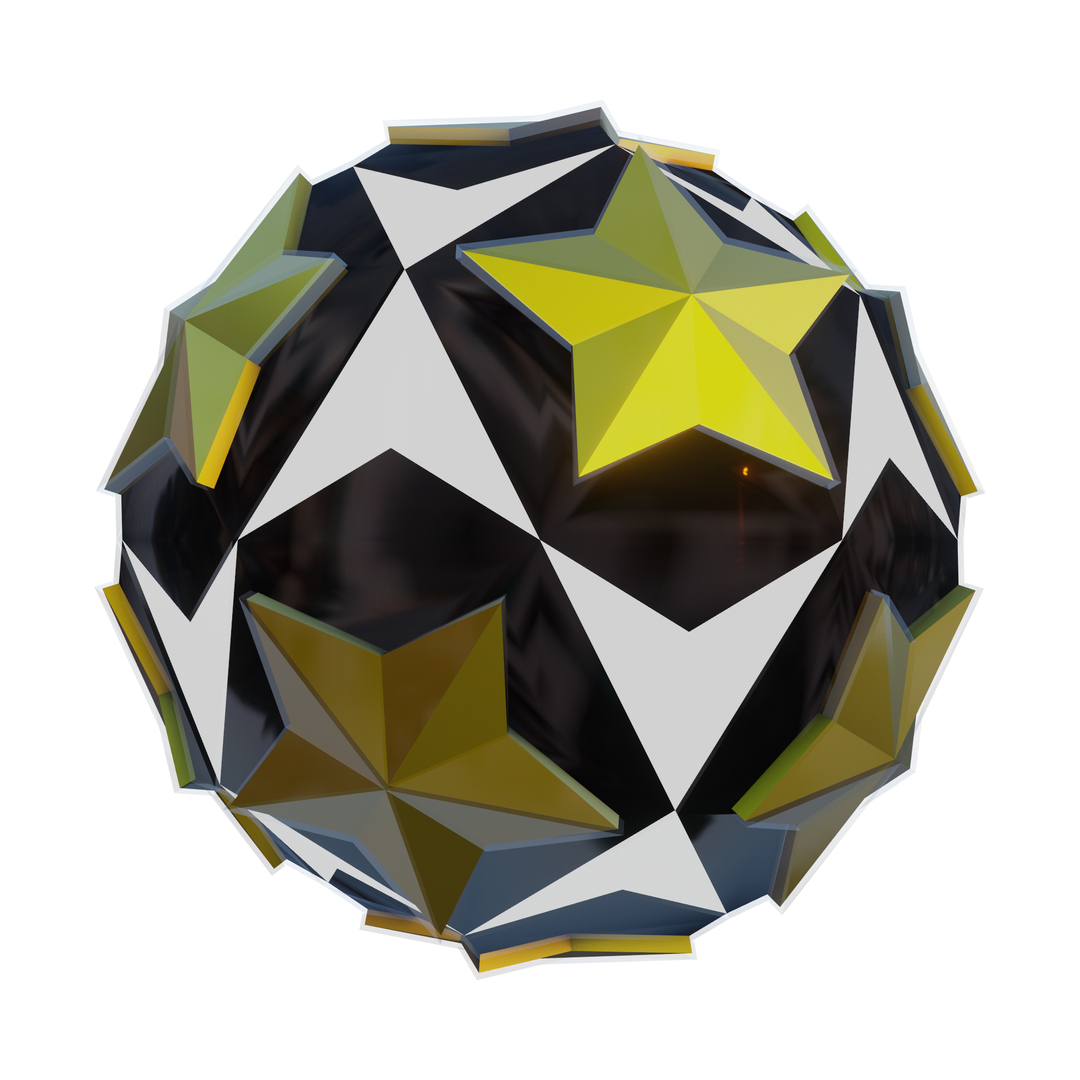 3D futuristic s balls - TurboSquid 1681626