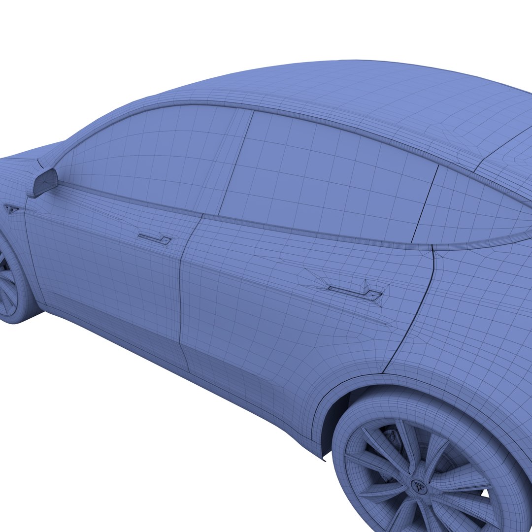 Tesla Y 3D Model - TurboSquid 1578924