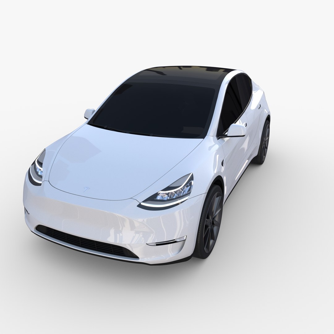 Tesla Y 3D Model - TurboSquid 1578924