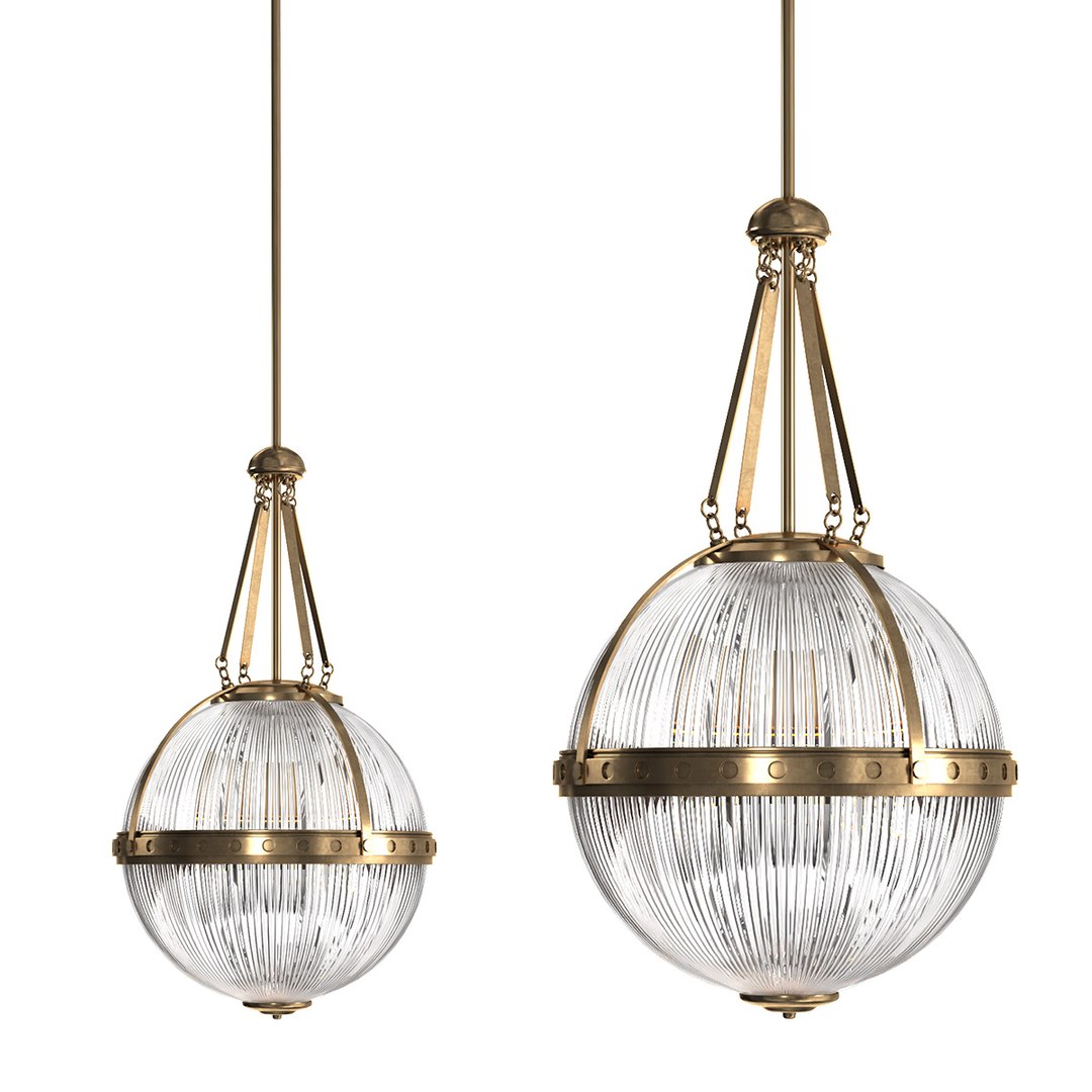 Aster Orb Shape Ceiling Pendant Light 3D model - TurboSquid 1993783