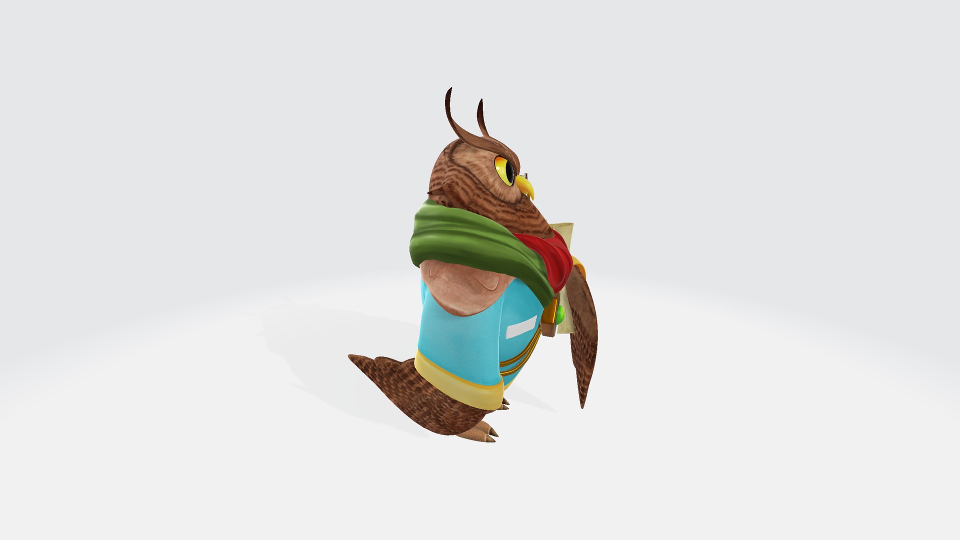 3D Model The Learned Owl - TurboSquid 2352757