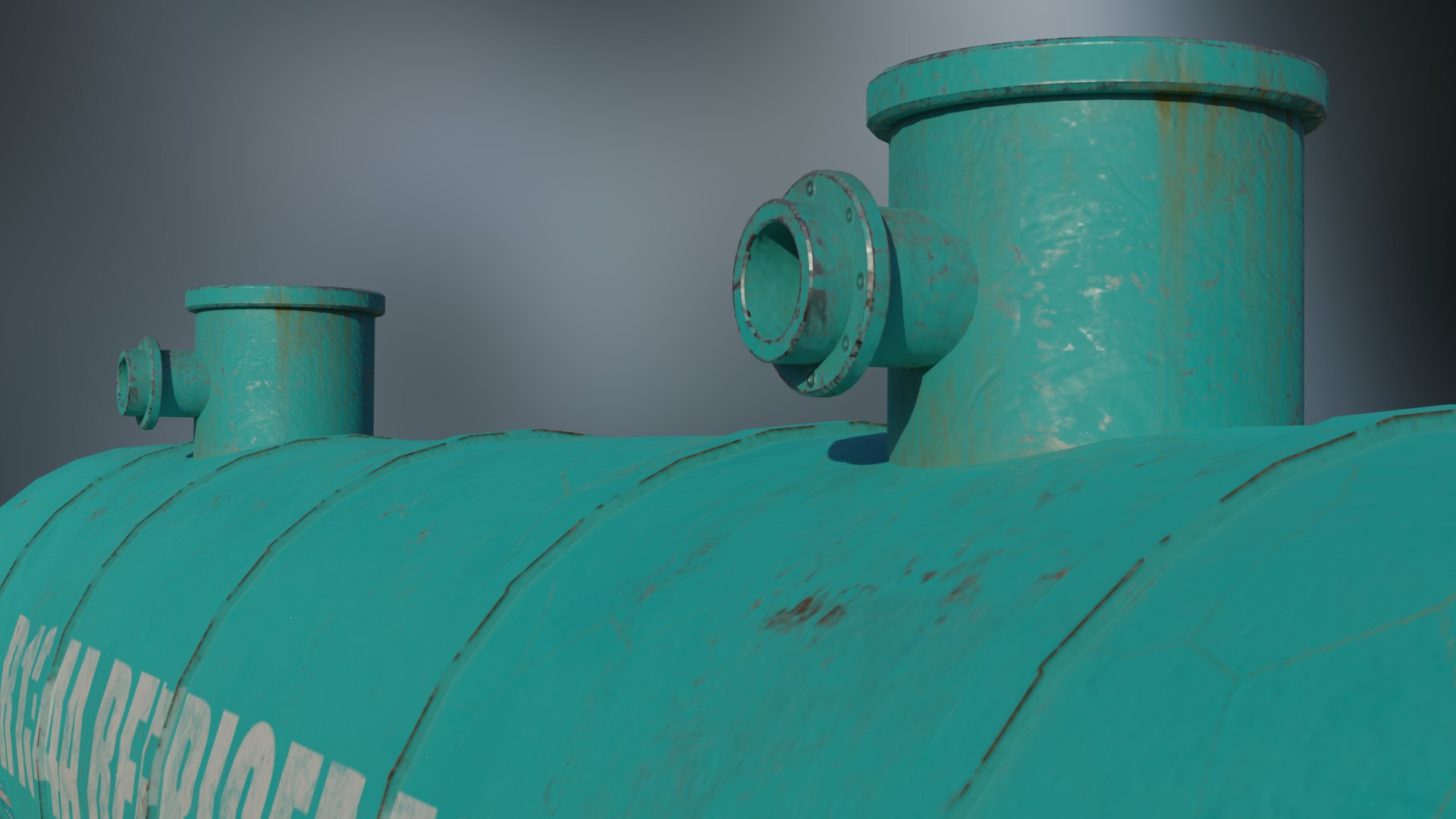 Industrial R134a Refrigerant Storage Tank 3D - TurboSquid 1806813